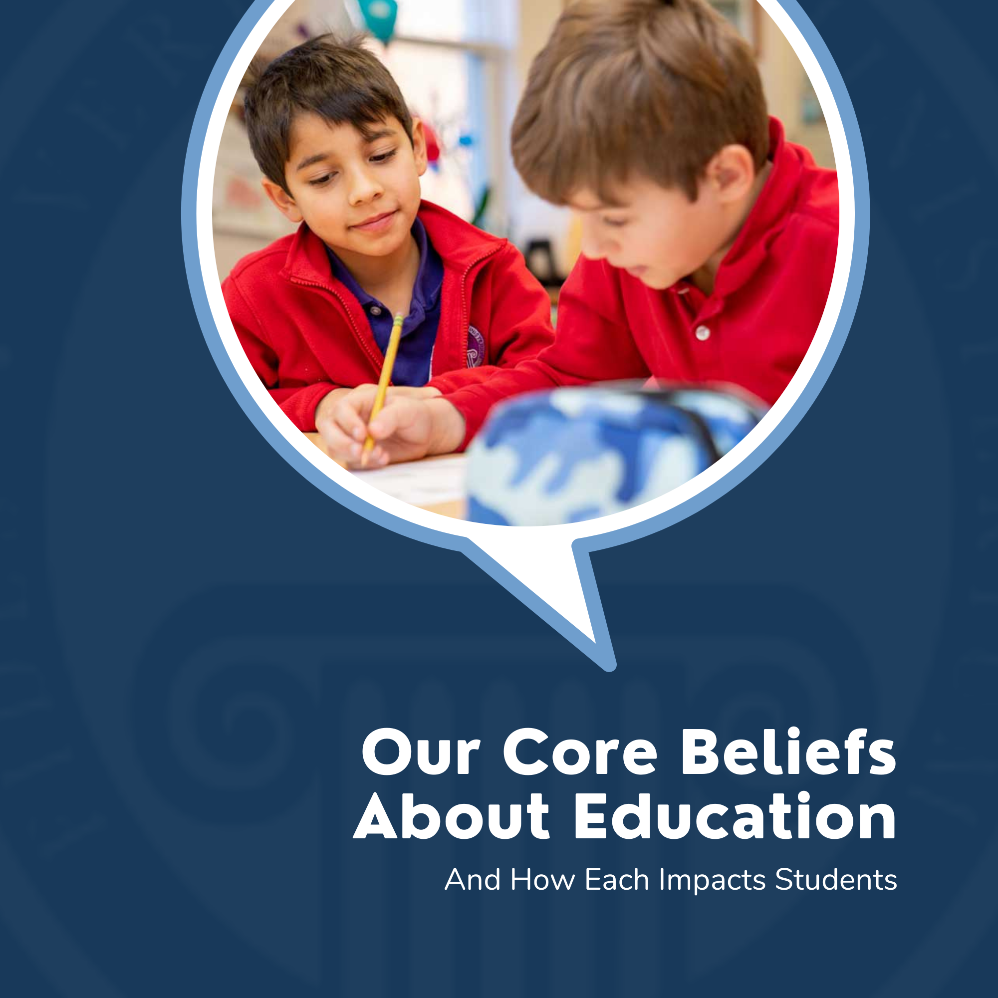 Faith Christian School Core Beliefs About Education